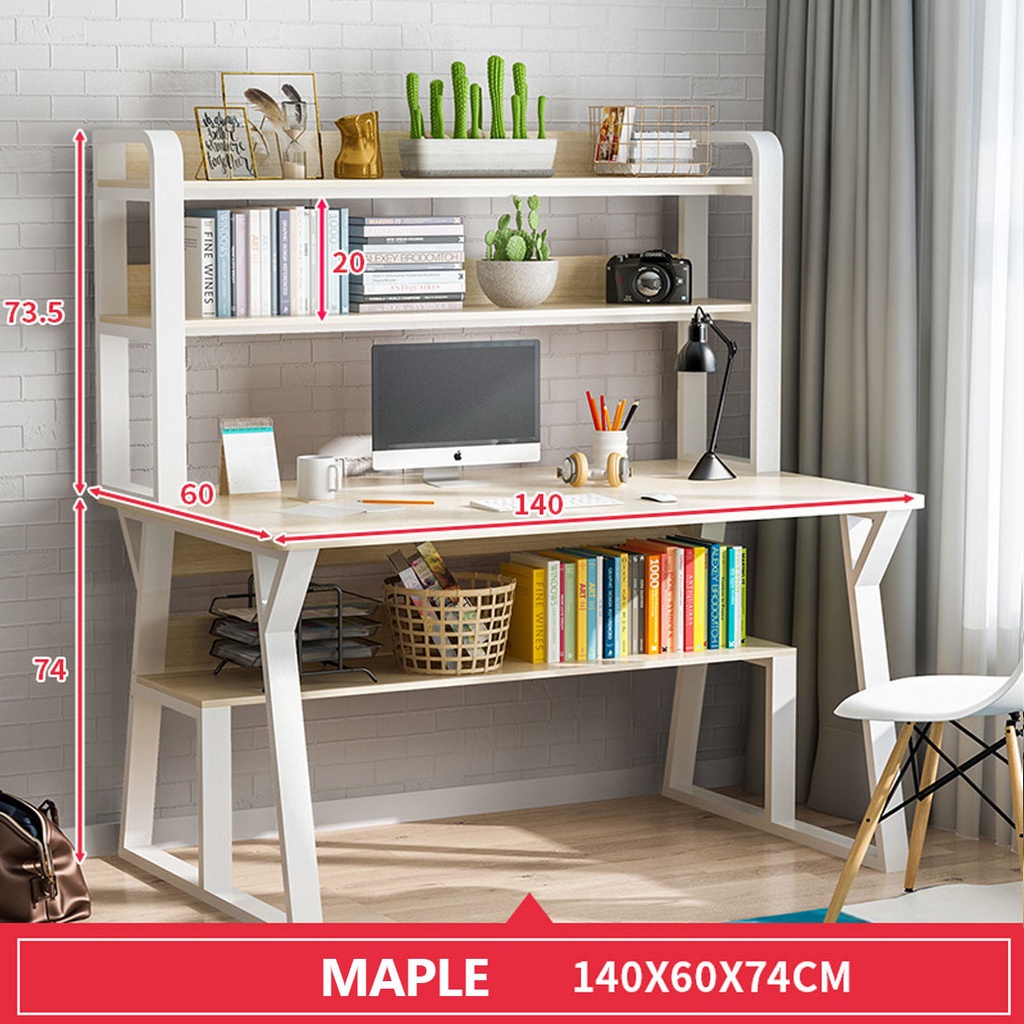 Office Table Modern Simple Computer Desk Home Office Desk With ...