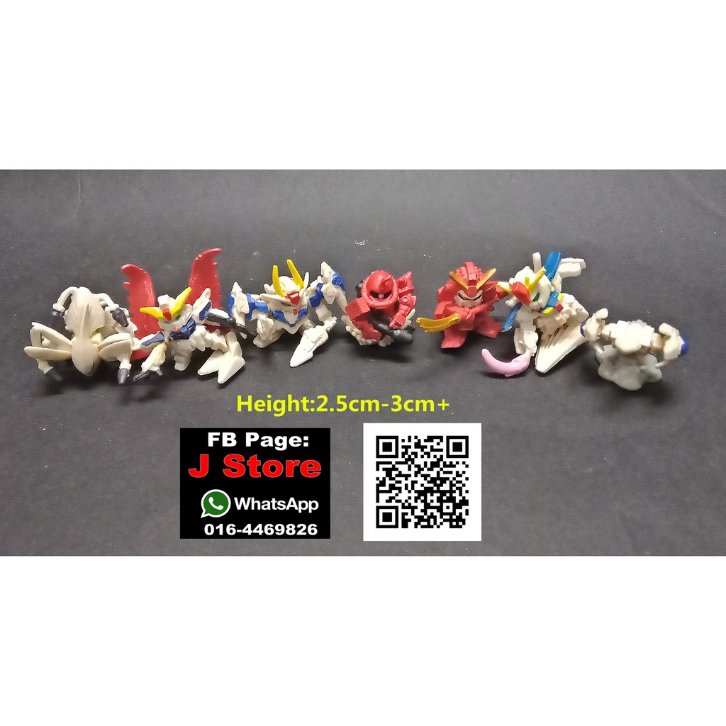 Gundam Mini chibi figures set ( J Store ) | Shopee Malaysia