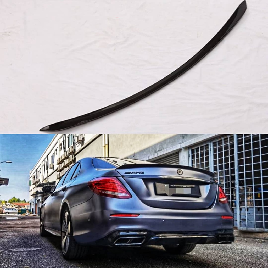 Mercedes W213 E Class AMG Tail Spoiler boot Spoiler | Shopee Malaysia