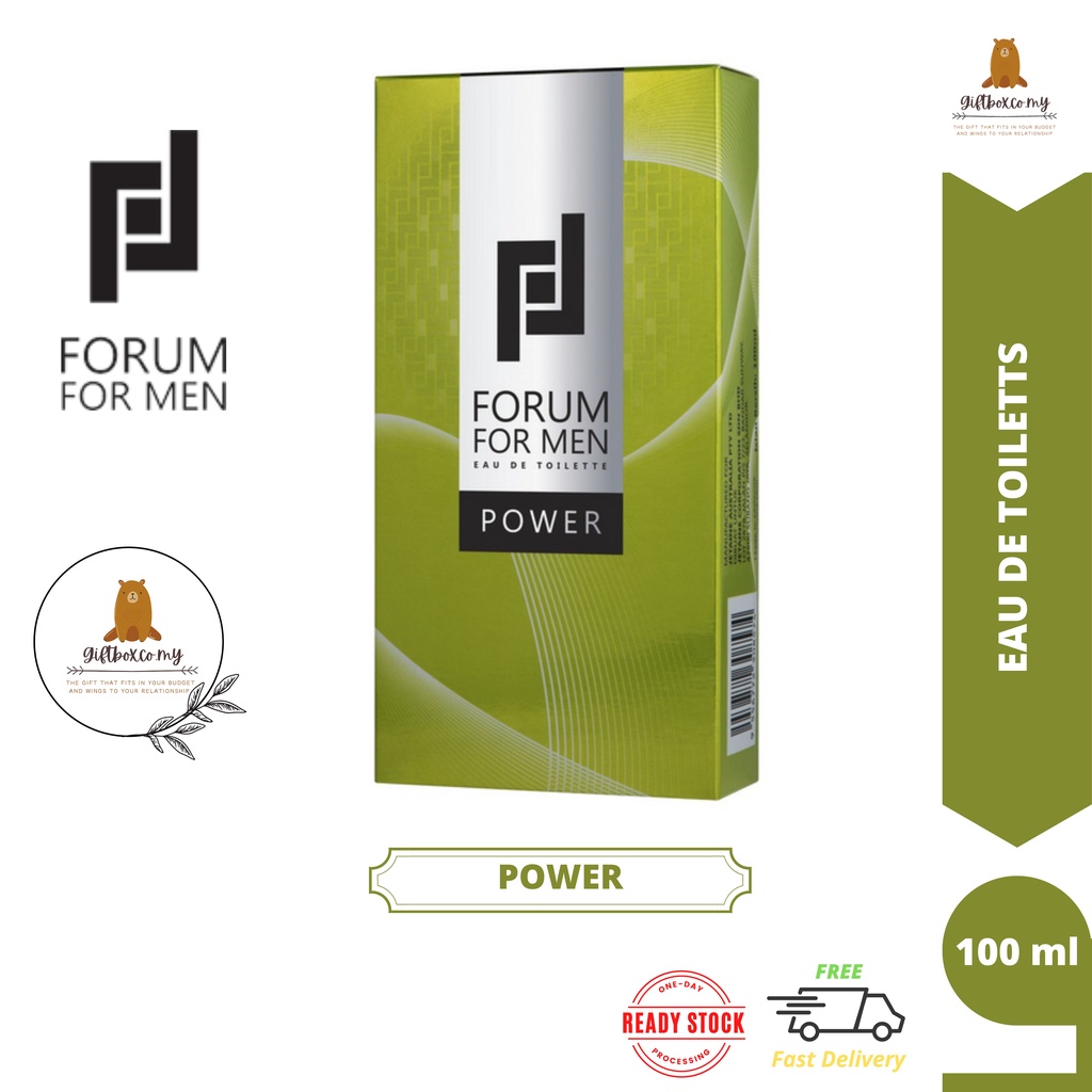 Forum For Men Eau De Toilette Perfume Power, Sprint or Champ 100 ML ...