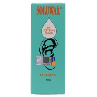 SOLUWAX EAR DROPS 10ML • FOR SOFTENING EARWAX | Shopee Malaysia
