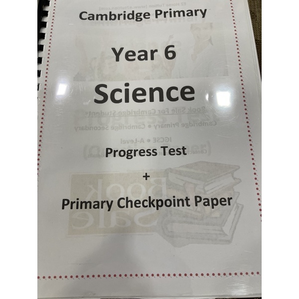 Cambridge Primary Year 6 Science Checkpoint Paper | Shopee Malaysia