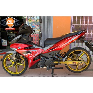 Y15ZR HLD COVERSET - MX King 2020 [ Matt Grey / RED ] V1 & V2 | Shopee ...