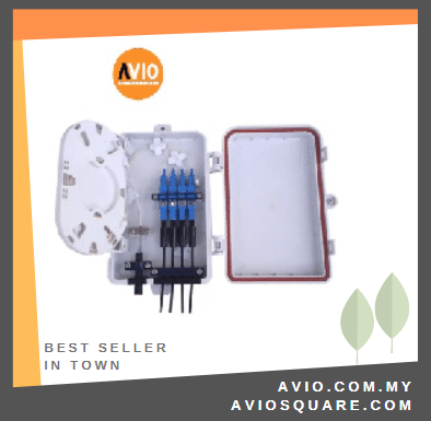 Fts104 4 - port ftth outdoor terminal box fiber optic use | BeeCost