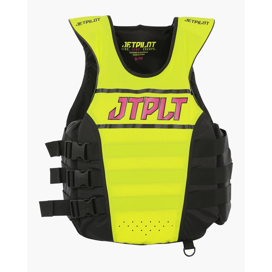 Jetpilot RX Side Entry Nylon PFD AS4758 Life Jacket Vest Yellow L50 ...