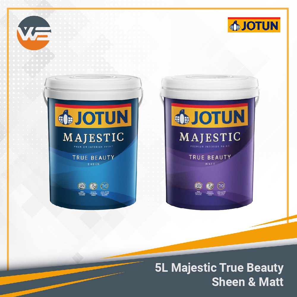 5L Jotun Majestic True Beauty Sheen / Jotun Majestic True Beauty Matt ... 5L Jotun Majestic True Beauty Sheen / Jotun Majestic True Beauty Matt ...