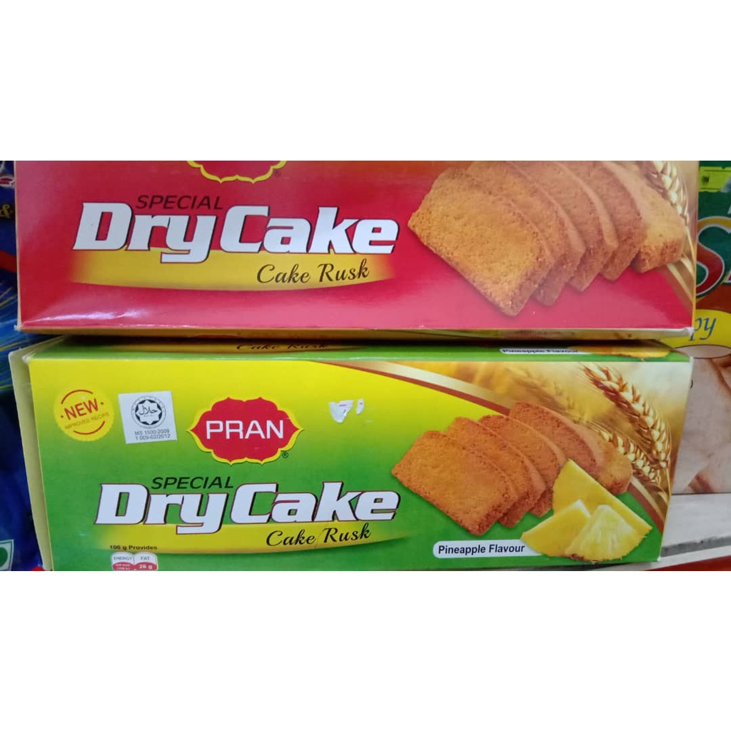 PRAN DRY CAKE RUSK (PINEAPPLE,REGULAR) | Shopee Malaysia