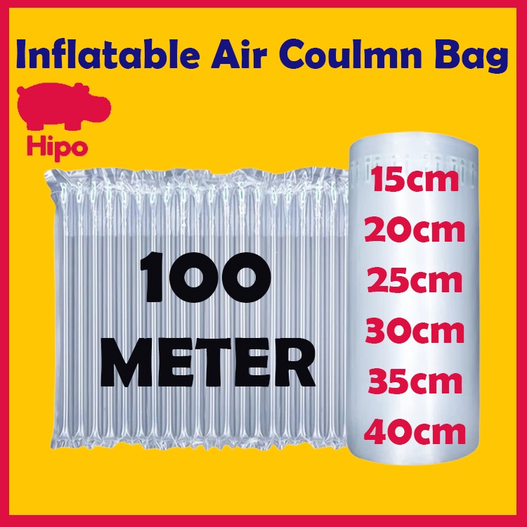 Air Bubble Tube 1 Meter Inflatable Bubble Wrap Air Column Bags Air ...