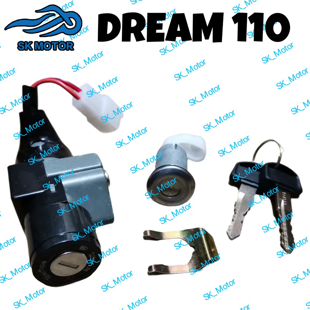 Honda EX5 DREAM 110 Ignition Main Switch / Full Set Switch / Key Set ...