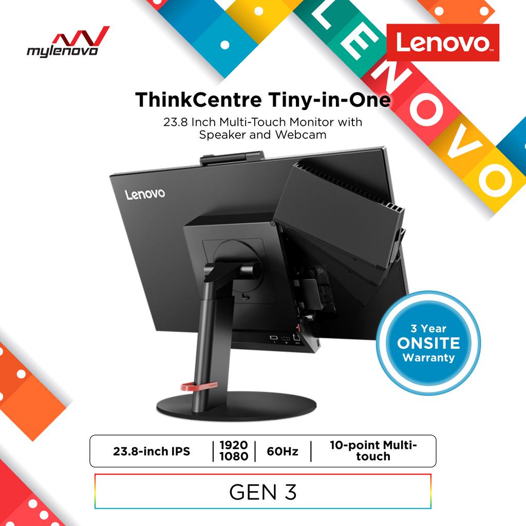 ThinkCentre Tiny-In-One 24 Gen 3 Monitor ThinkVision monitors | Shopee ...