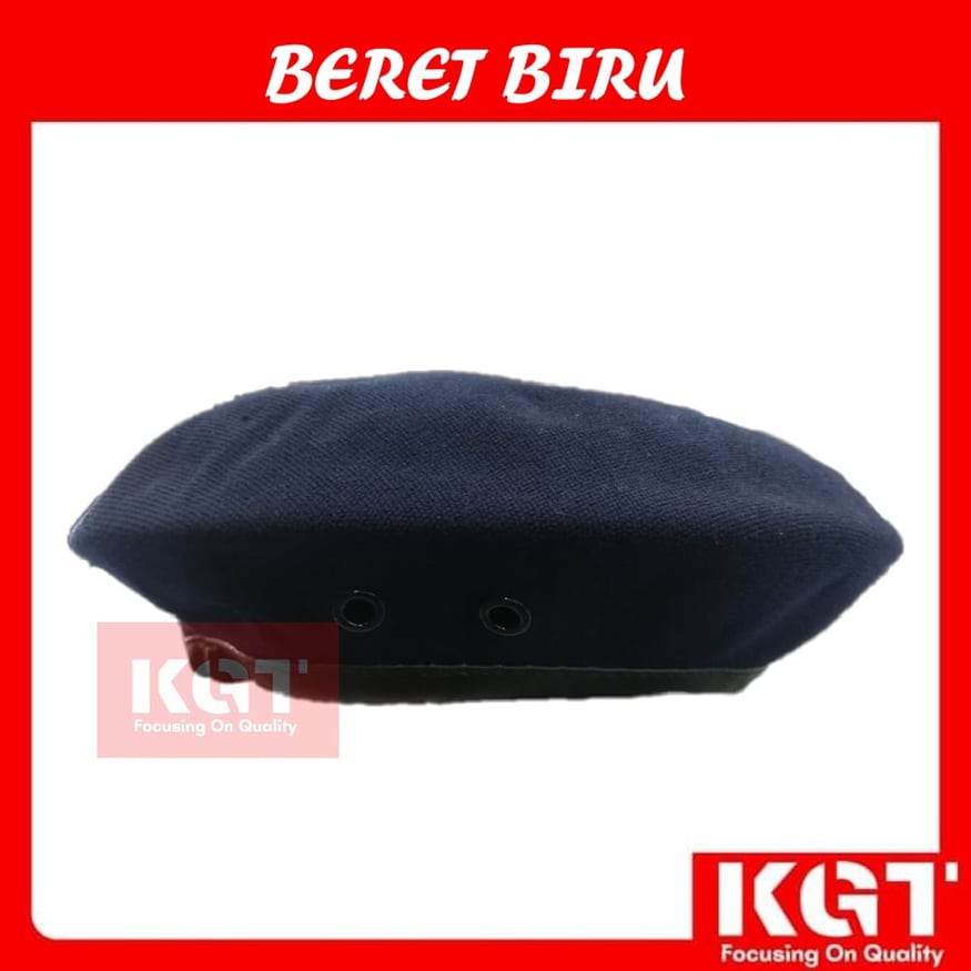 Beret biru tua pandu puteri tunas puteri kadet bomba kadet polis topi ...