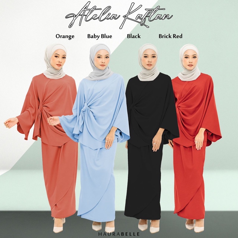 NEW COLLECTION ATELIA KAFTAN HAURABELLE | Shopee Malaysia