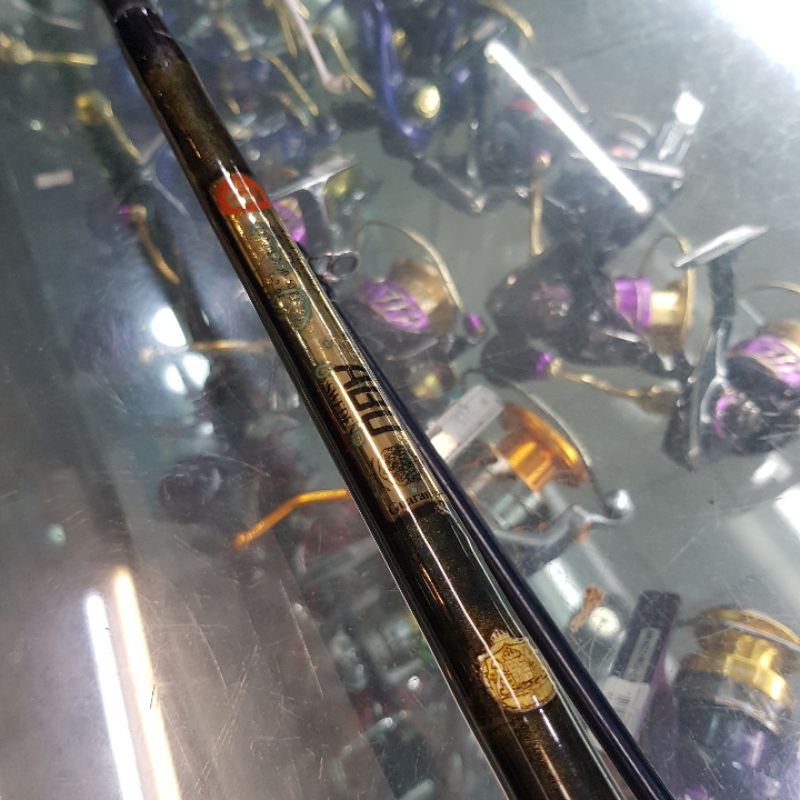 ABU SWEDEN 3 ATLANTIC 403S 9ft BAITCAST 1980 OLD FISHING ROD | Shopee ...