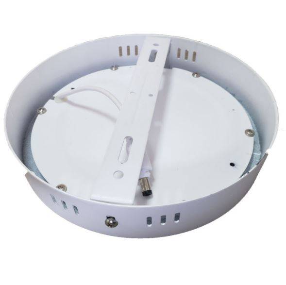 12W 18W 24W LED Panel Light Warm White Light Round Shape 3000K 6500K ...