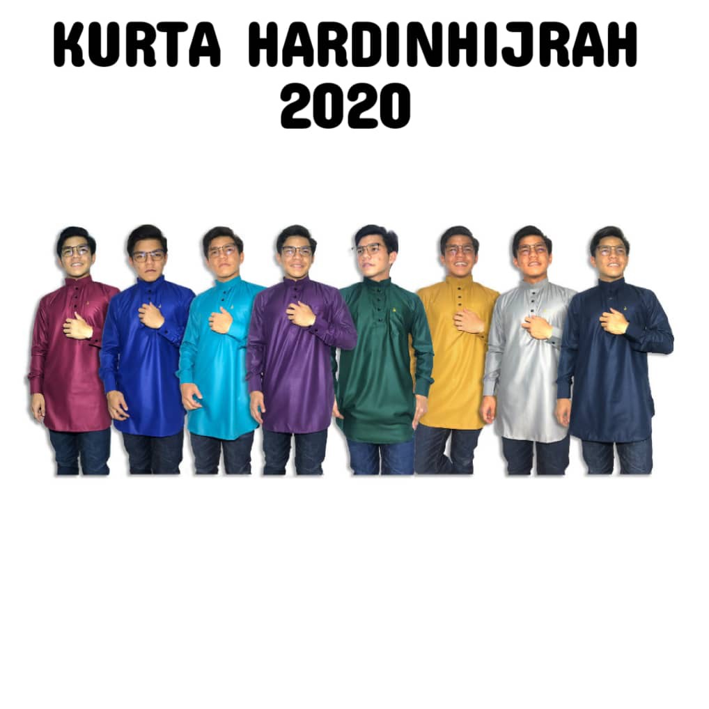 Baju Kurta Moden Slim Fit CottonLelaki Dewasa 8 Warna (PROMOSI ...