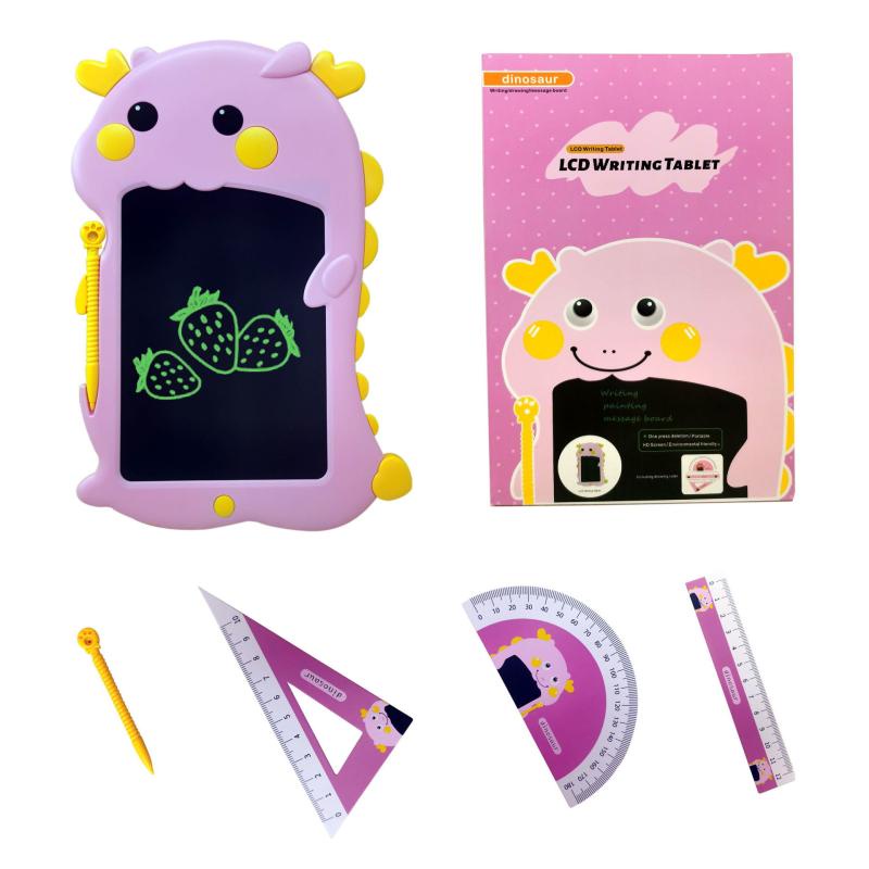 Dinosaur/Adorable Dragon/Shark Drawing Tablet for Children Kid LCD ...