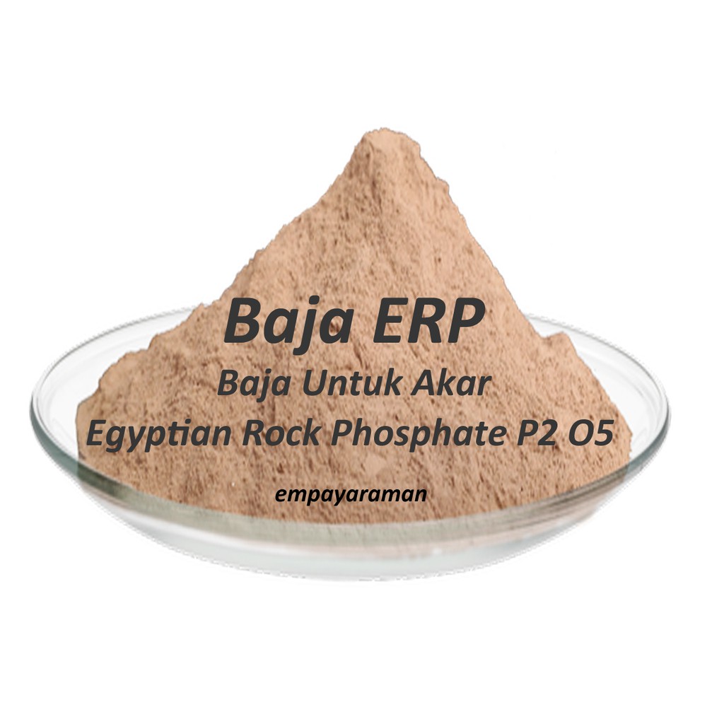 1kg BAJA AKAR - ERP - EGYPTIAN ROCK PHOSPHATE P205(27%) >>READY STOCK