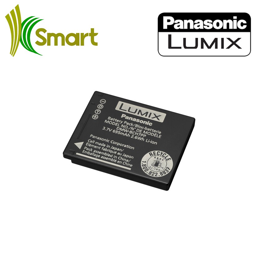 Panasonic DMW-BCH7 Rechargeable Lithium-Ion Battery Pack (3.7V, 695mAh ...