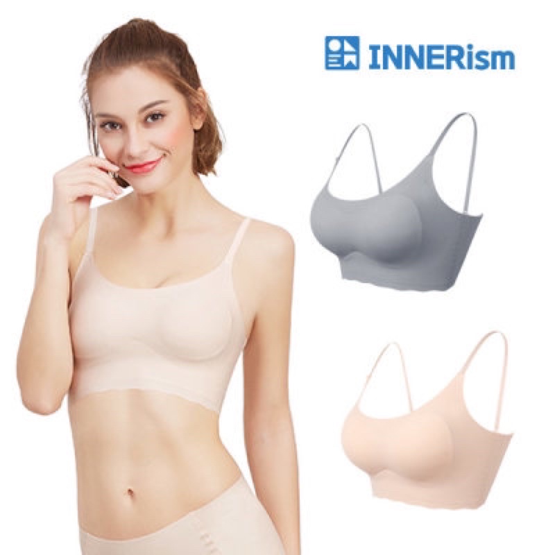INNERism Seamless Wireless Light Bra (slim strap) | Shopee Malaysia