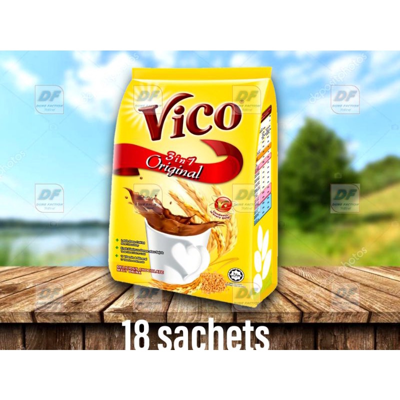 Vico 3 In 1 Original (18's X 32g) / ( 6's X 32g ) | Shopee Malaysia