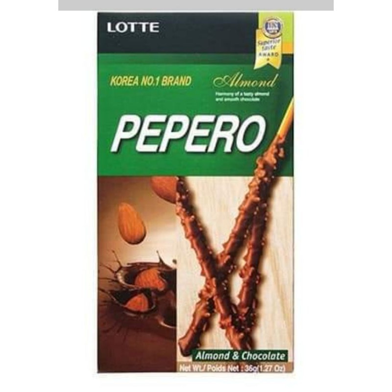 LOTTE PEPERO ALMOND PEPERO BIG PACK 32G x 8 (256G) | Shopee Malaysia