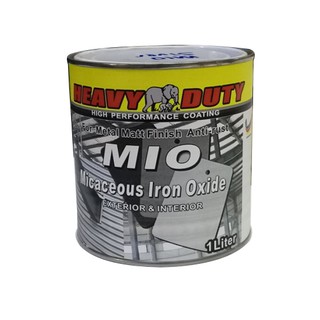 1L ( 1 LITER ) DARK GREY 6300 MIO ( HEAVY DUTY ) MICACEOUS IRON OXIDE ...