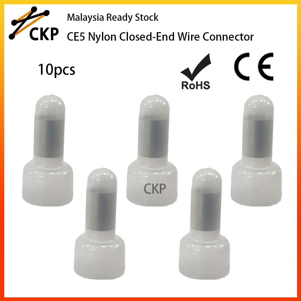Ce5 Nylon Closed End Wire Connector End Cap Insulated Connectors Wire
