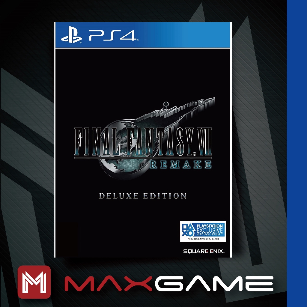 PS4 Final Fantasy VII Remake Deluxe Edition (R3/English) | Shopee Malaysia