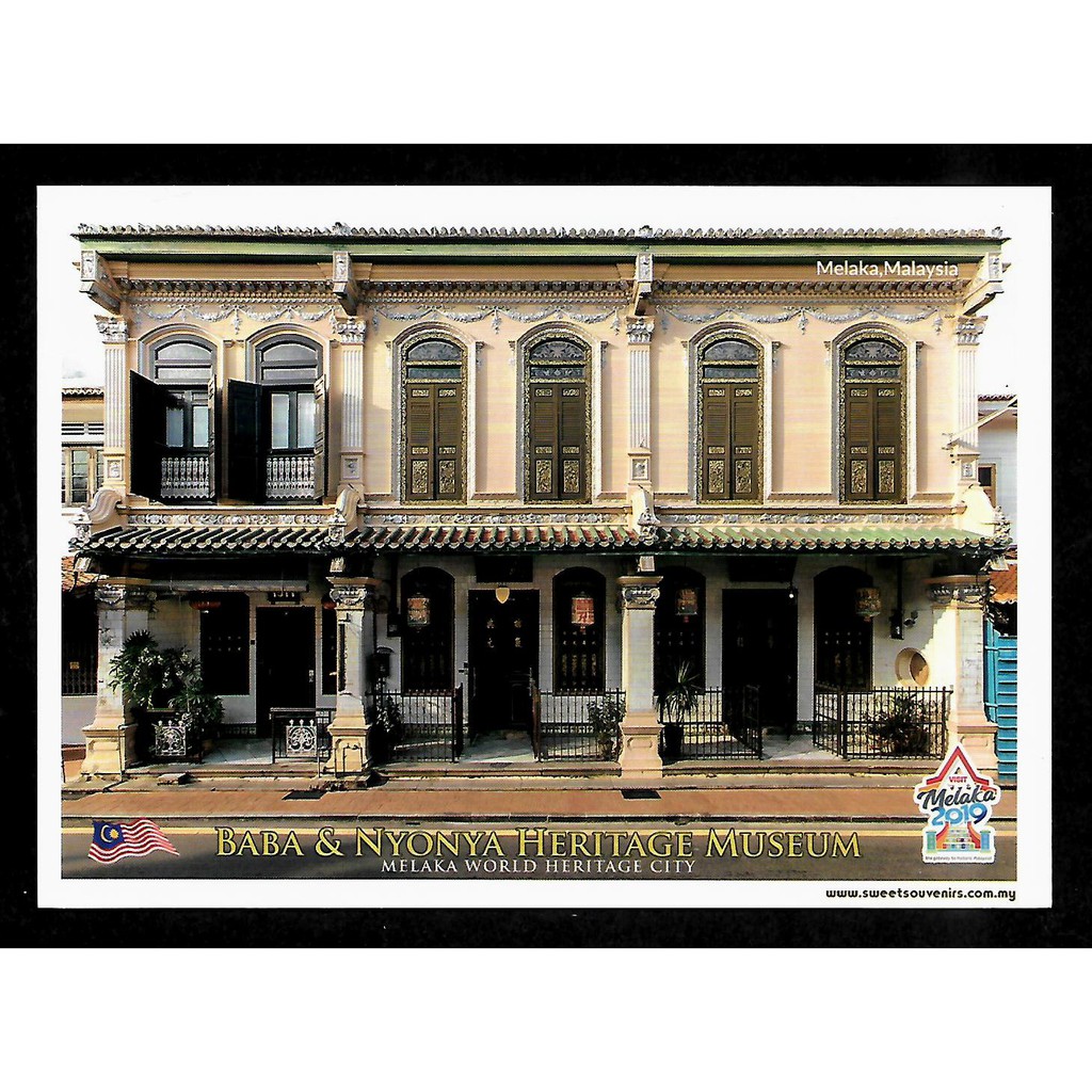 Malaysia Postcard - Malacca Baba & Nyonya Heritage Museum | Shopee Malaysia