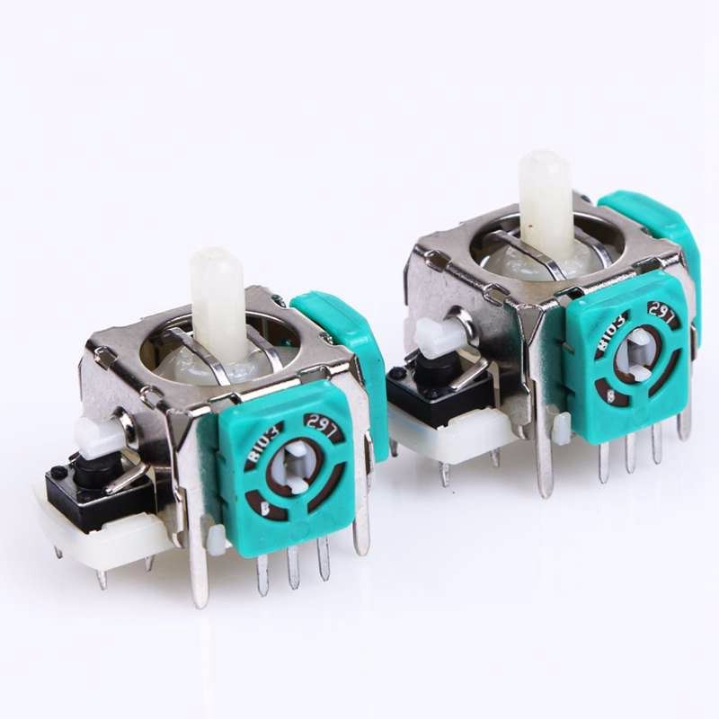 2pcs/lot Right / Left Joystick 3D Analog Stick Sensor for Playstation 4 ...