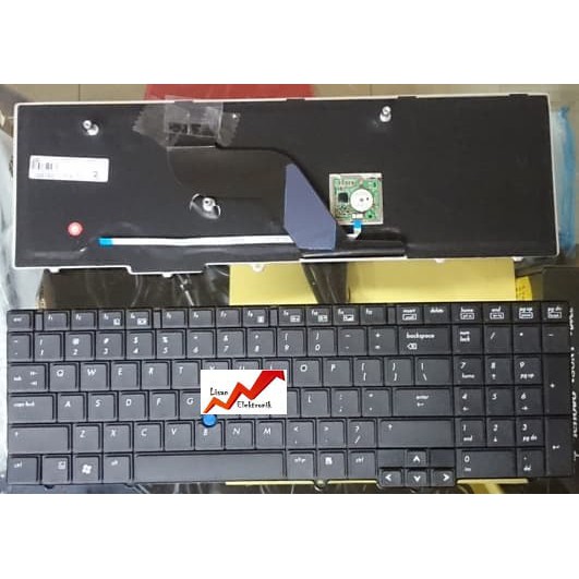 HP Laptop Notebook Keyboard Elitebook 8540 8540p 8540w Black | Shopee ...
