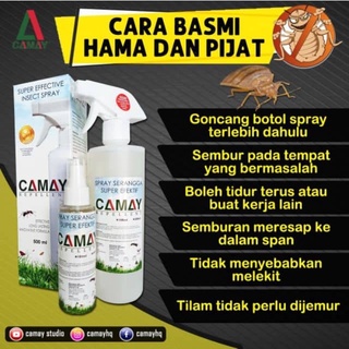 🔥HOT ITEM🔥SPRAY SERANGGA | UBAT PEPIJAT HAMA TILAM | BEDBUGS | BED BUG ...