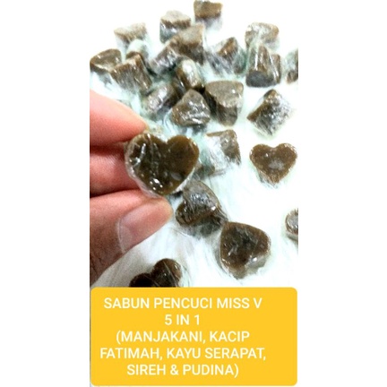 SABUN MISS V 5 IN 1 (MANJAKANI, KACIP FATIMAH, KAYU SERAPAT, SIREH ...