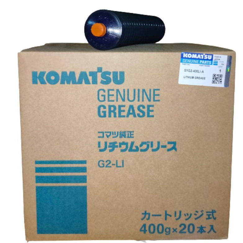 Komatsu Grease # SYG2-400LI-A (400g X 30 tubes) | Shopee Malaysia