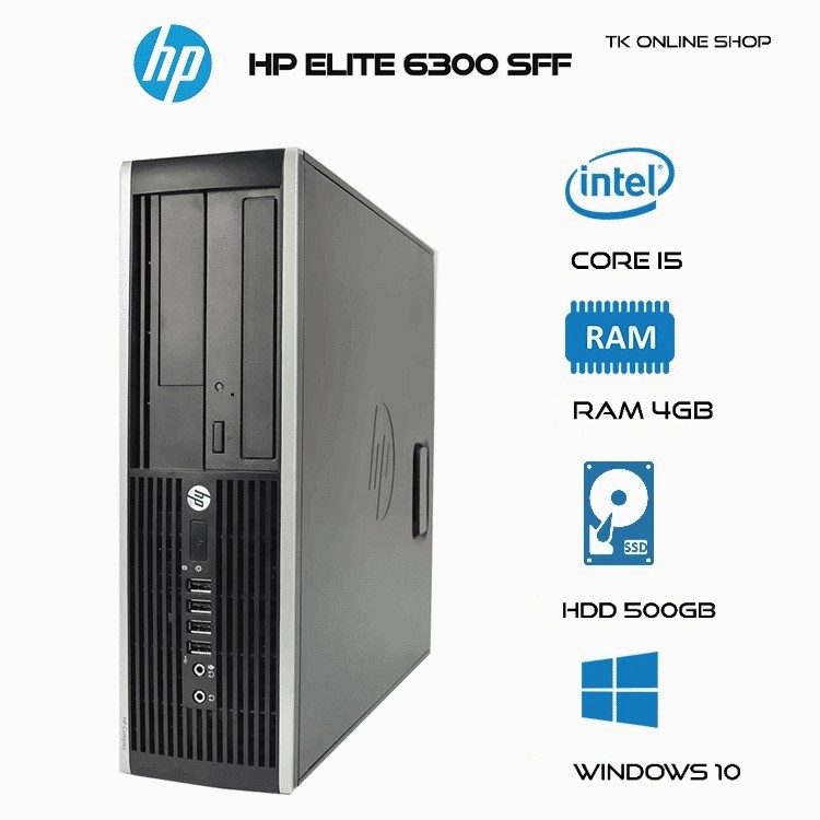 Desktop/CPU HP Compaq Elite 6300 - SFF - Core i5 3rd gen CPU @3.30GHz (USB 3.0)used | Shopee ...