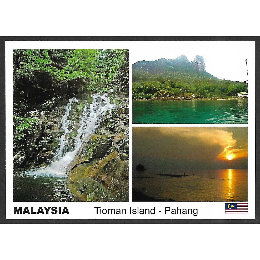 Malaysia Postcard - Pahang Tioman Island Multi View | Shopee Malaysia