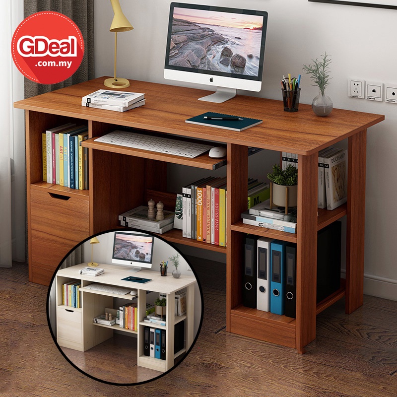 GDeal 100CM Computer Desktop Desk Large Table Top Study Desk Large ...