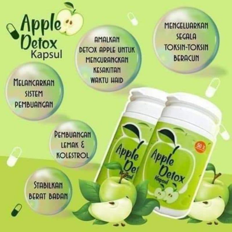 AppLe Detox KapsuL(30 biji) | Shopee Malaysia