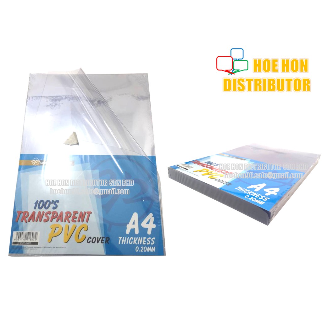 Multipurpose Transparent Binding PVC / Plastic Sheet Cover A4 10pcs | Shopee Malaysia