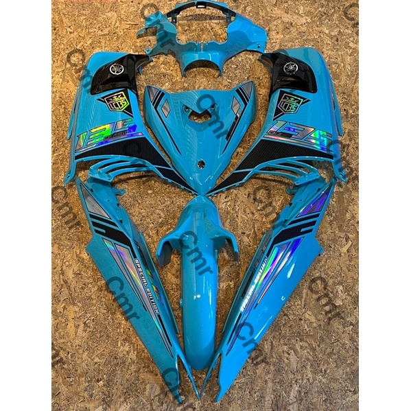 HLD Cover Set Custom LC135 V4/V5/V6/V7 Light Blue/Sky Blue Chrome ...