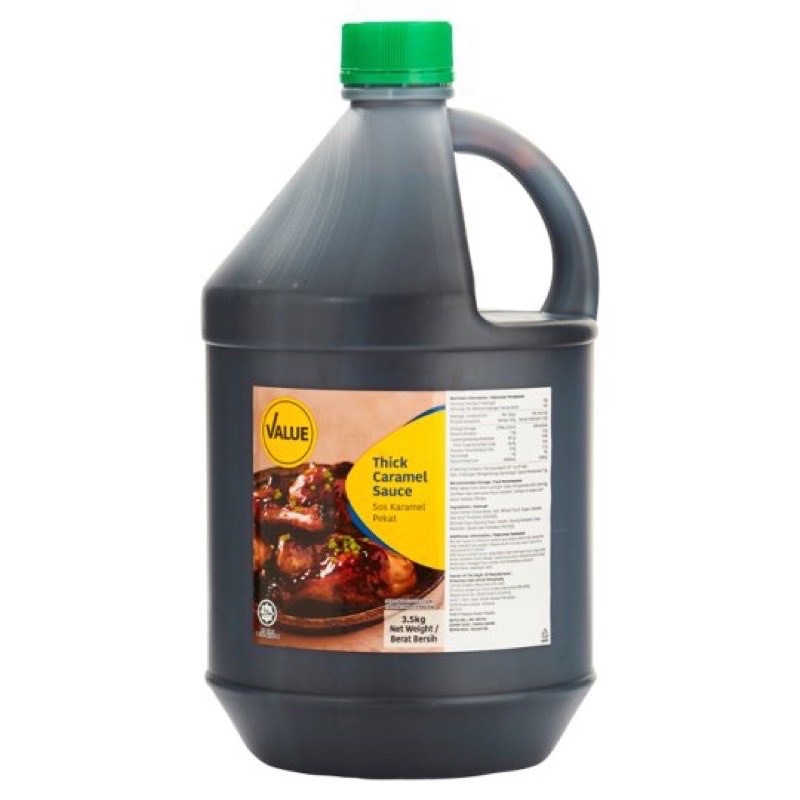 Value Thick Caramel Sauce Sos Karamel Pekat 3.5kg | Shopee Malaysia