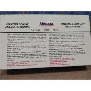 HOE MENZZA CREAM 50G READY STOCK LOCAL SELLER | Shopee Malaysia