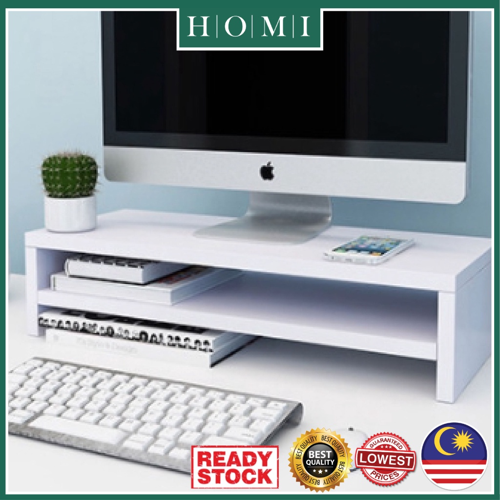 📦HOMI READY STOCK📦PC Desktop Computer Monitor Screen Increased Shelf ...