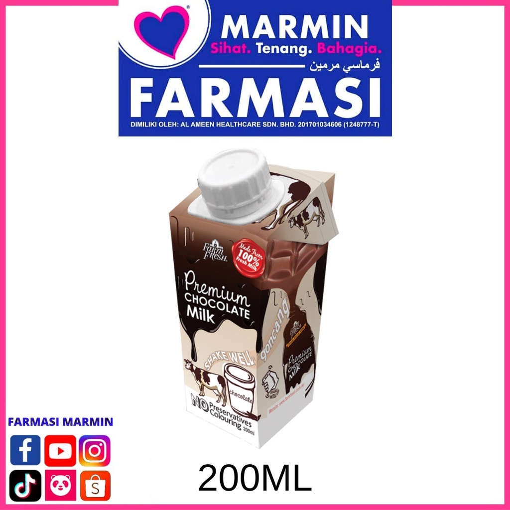 FARM FRESH CHOCO MILK 200ML (UHT MILK) | Shopee Malaysia