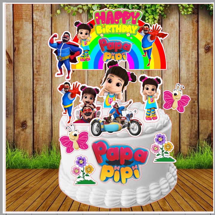Papa Pipi Zola Cake Topper 003 | Shopee Malaysia