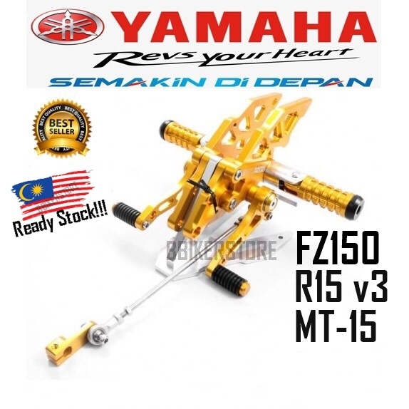 Yamaha R15 V3 MT15 FZ150 FZ 150 MT 15 NUI Racing Footrest foot rest ...