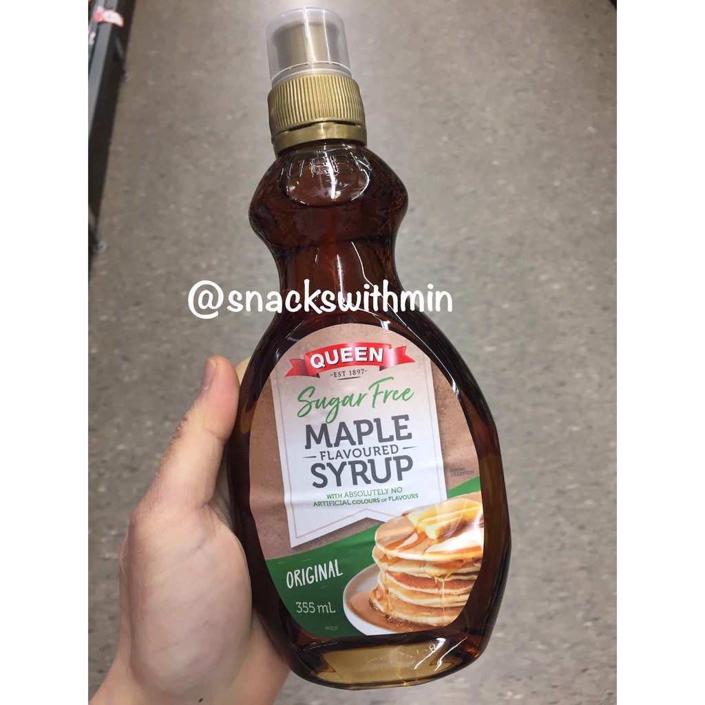 QUEEN SUGAR FREE ORIGINAL maple syrup 355ml | Shopee Malaysia
