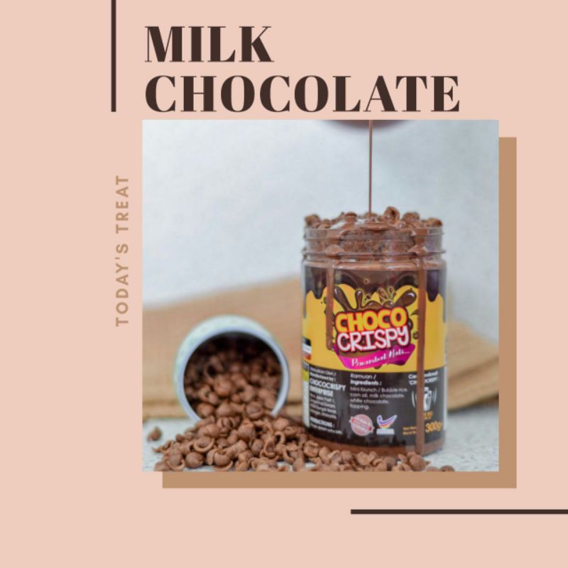 Chococrispy Choco jar Milkchoc | Shopee Malaysia