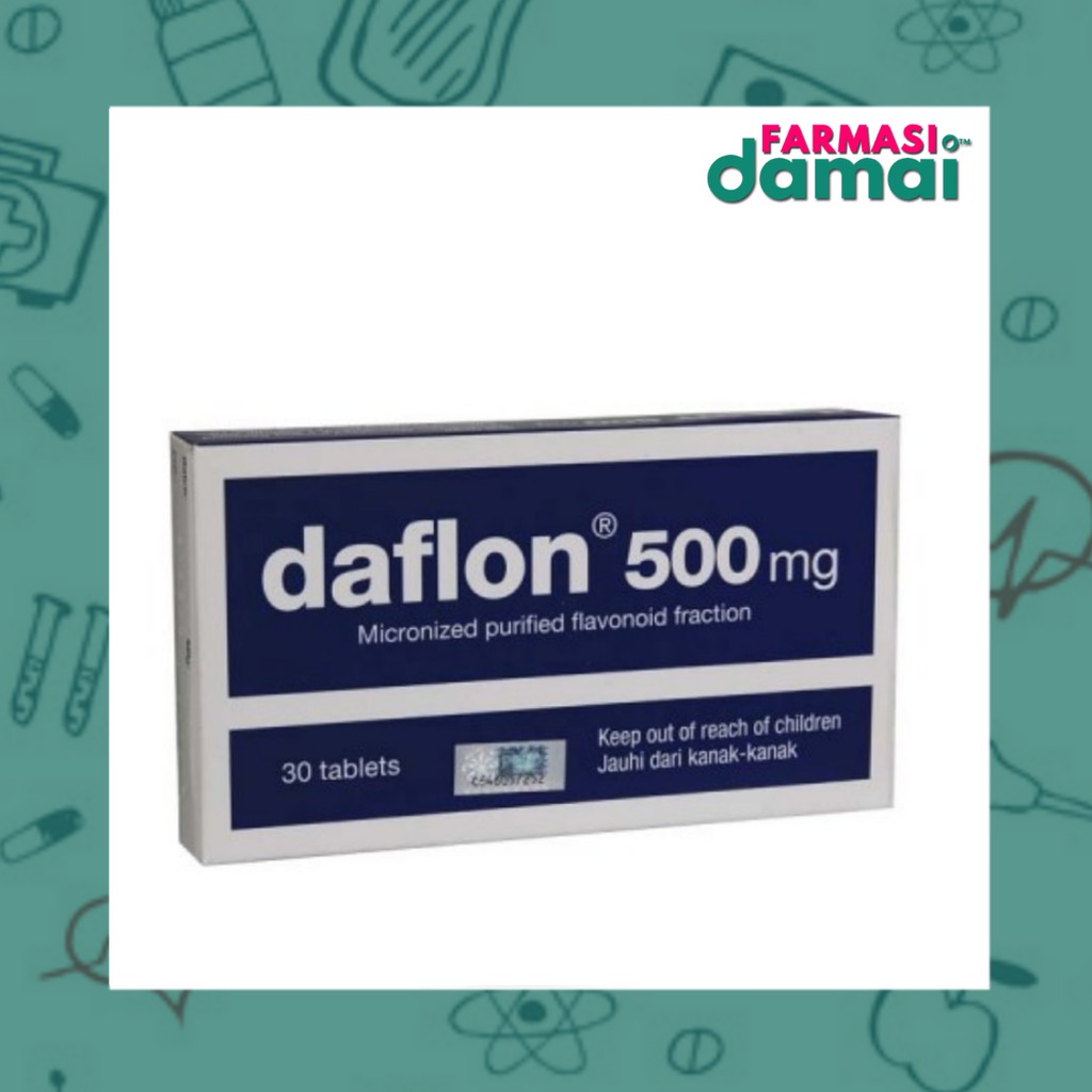 DAFLON TABLET 500MG (STRIPS 10 TABLETS) | Shopee Malaysia
