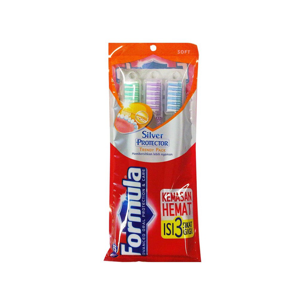 Formula Toothbrush Contents 3 ALL Varians | Shopee Malaysia